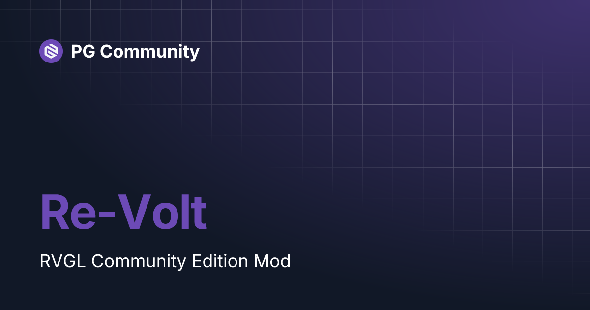 Re-Volt | PG Community